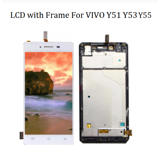 LCD with Frame For VIVO Y51 LCD Display With Touch Screen Glass Panel ...