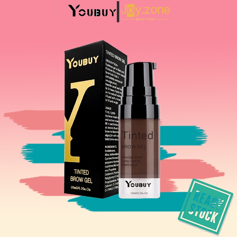 YOUBUY 4 Colors Liquid Eyebrow cream Waterproof Eyebrow Gel Long ...