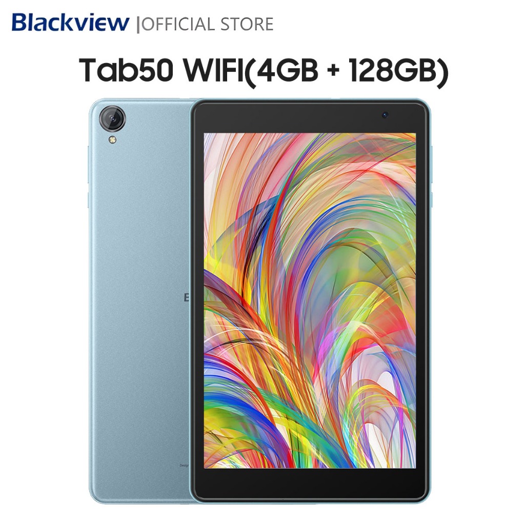 Blackview Tab 50 Wifi 8-inch 4+128GB 5580mAh WiFi 6 Android Tablet PC ...