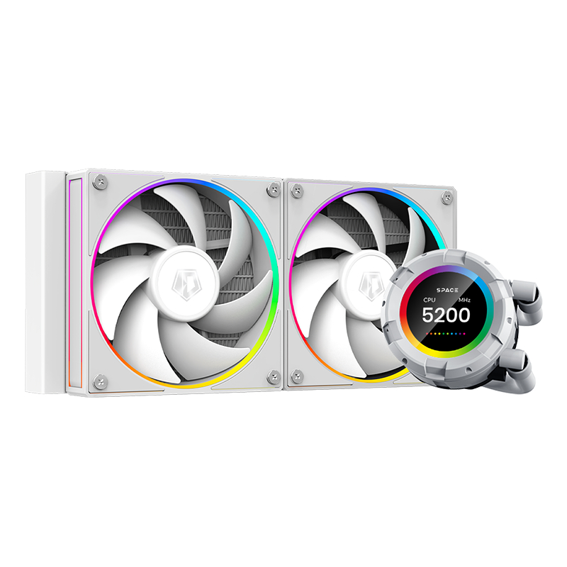ID Cooling Space SL360 SL240 ARGB CPU Aio Liquid Cooler White Black 2.1 ...