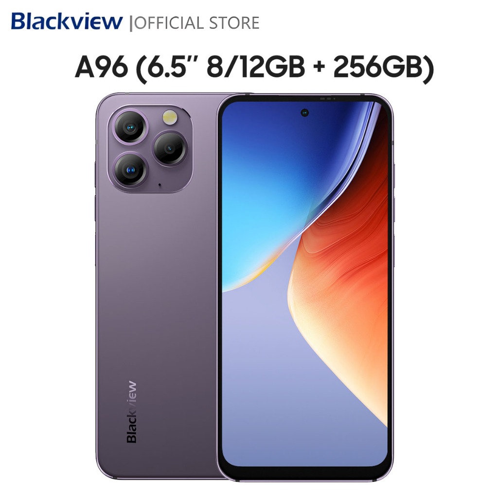 Blackview Smartphone A96 (6.5'' / 12GB RAM + 256GB ROM) | Shopee ...