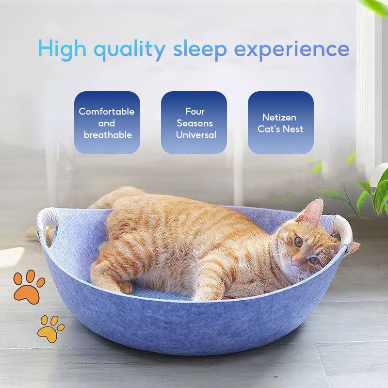 Pet Bed Pan bed dog bed cat bed mattress with nail rain | Shopee ...