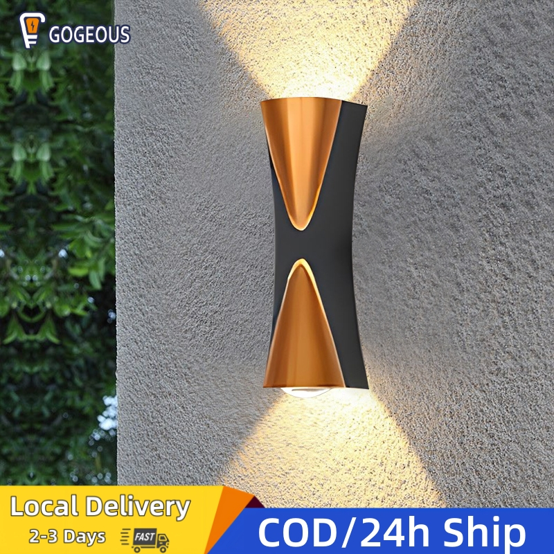 LED Wall Light Decor Outdoor Indoor Waterproof Wall Lamp Post Light For ...