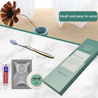 100 Sets Hotel Supplies Travel Kit Set Toiletries 5 in 1 with ...