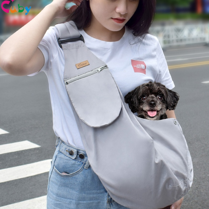 CUBY Adjustable Pet Carrier Suitable For Small Dogs And Cats – Hands ...