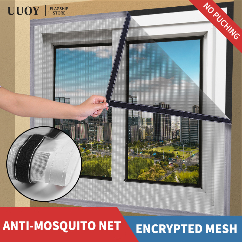 UUOY Mosquito Net for Window Nylon Fine Mesh Window Net Screen Anti ...