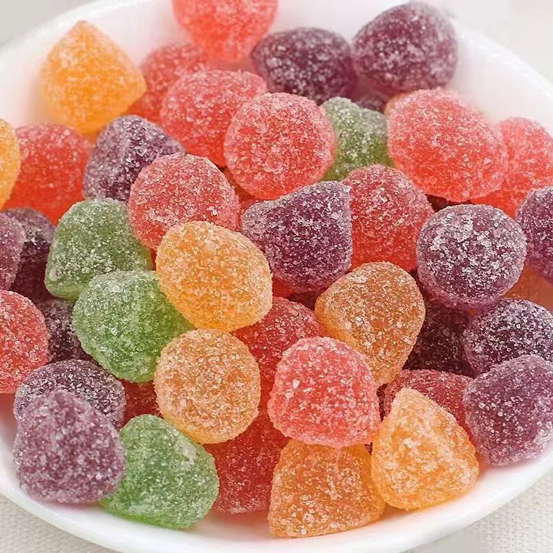 Fruit Juice Flavored Gummy Candy with Vitamin C 200g/500g/1000g ...