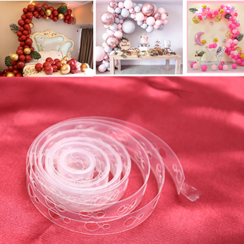 Latex Balloons Chains Theme Holes Kids DIY Hanging Tape Accessories Air ...