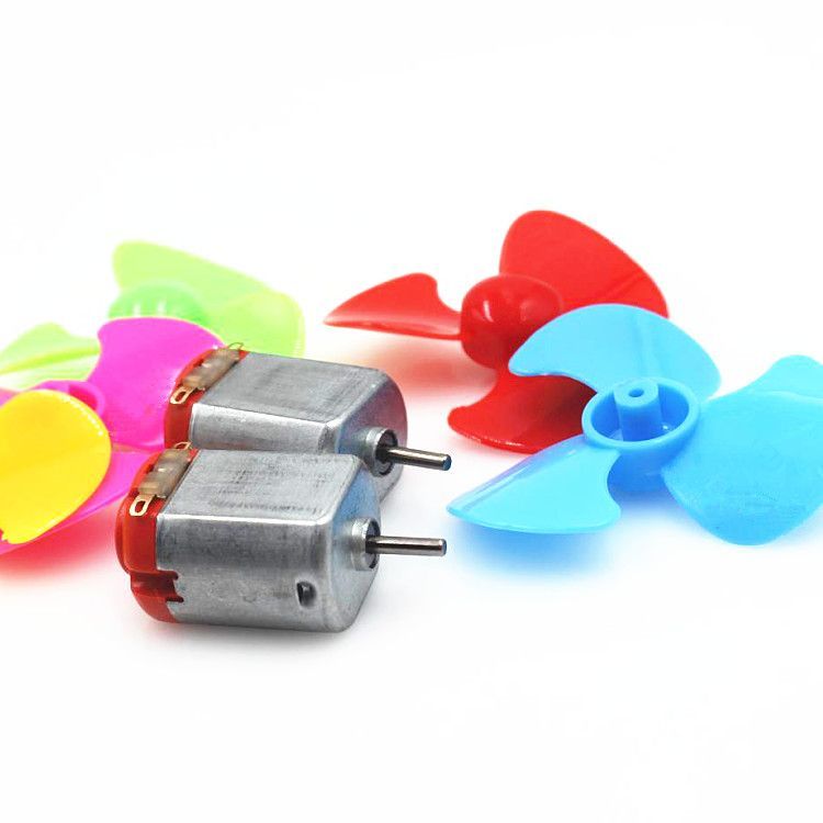 Mini Electric Small Motor 130 Toy Four-Wheel Drive DIY Handmade Medium ...