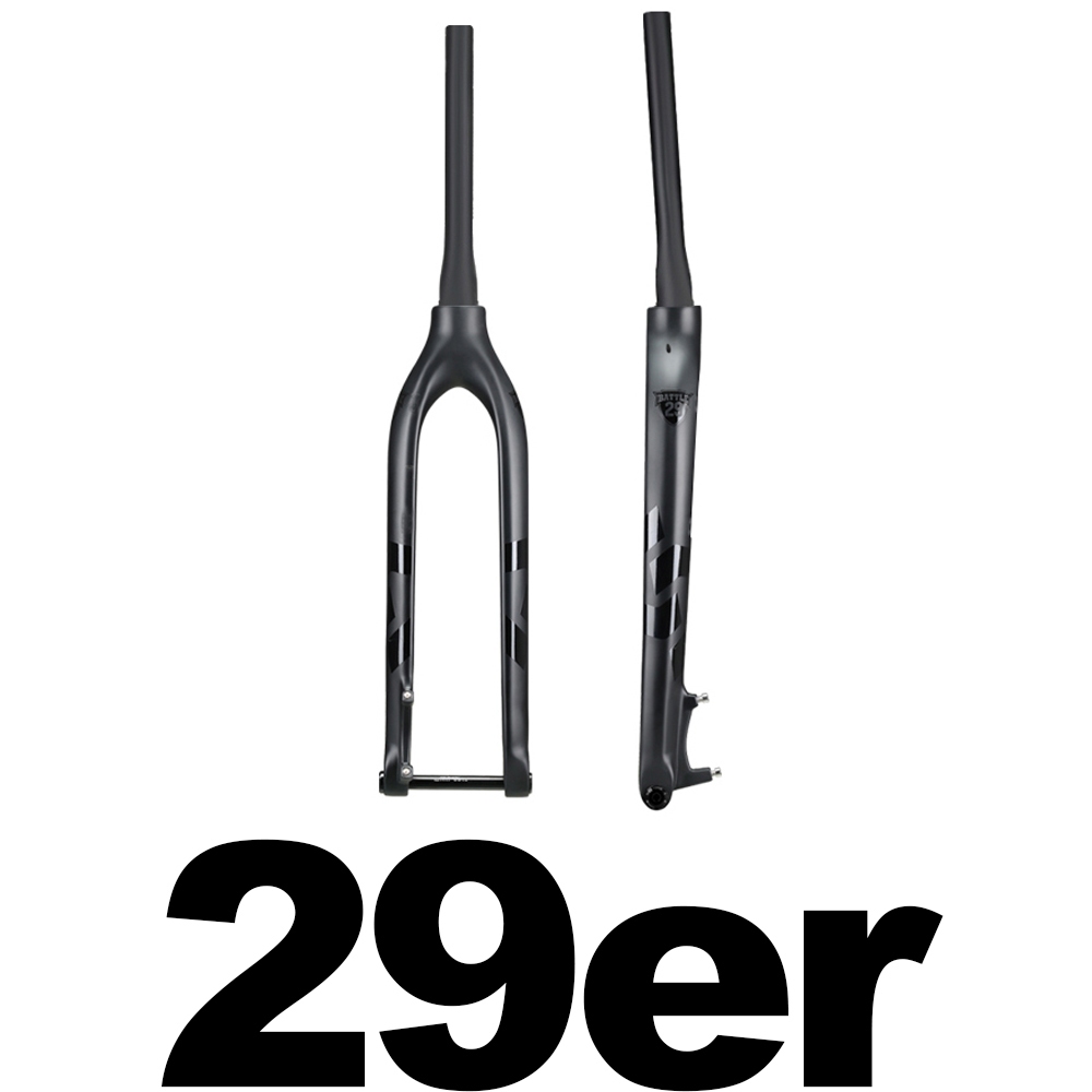 OG-EVKIN Full Carbon Fiber Bike Front Fork 29er 27.5er Thru Axle ...