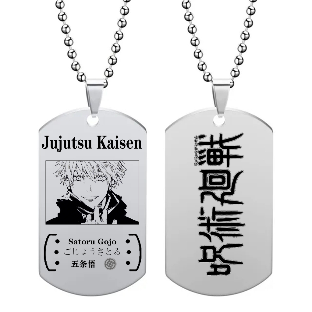 Anime Jujutsu Kaisen Necklace Satoru Gojo Geto Suguru Ryomen Sukuna ...
