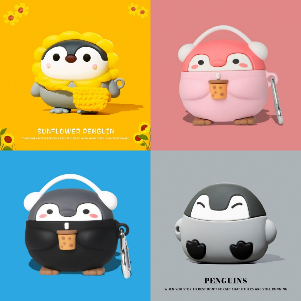 Penguin Cute Airpods Case Airpods Pro 2 Case Protection AirPods 3 Case ...