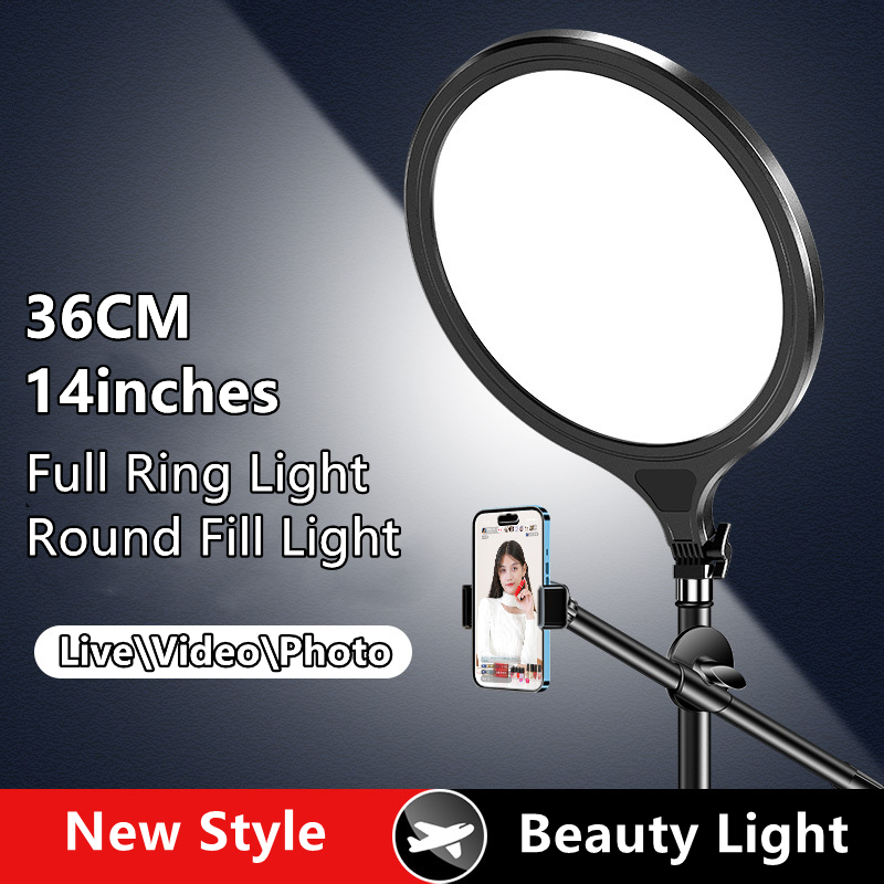 Selens Full Ring Light 14inch Round Fill Light Led Video Light Beauty ...
