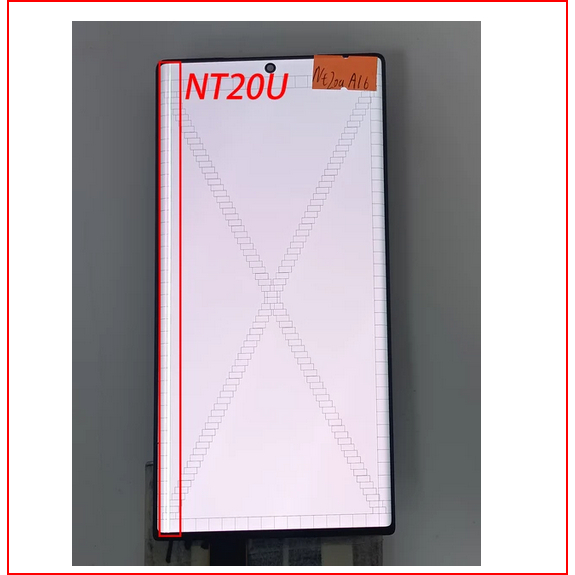 Original LCD with black dot or line scratches For Samsung Galaxy Note ...