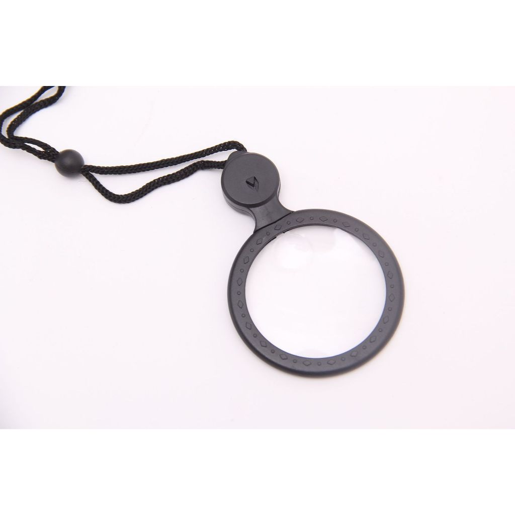 Handheld Portable magnifier with LED Light Hanging Type Reading ...