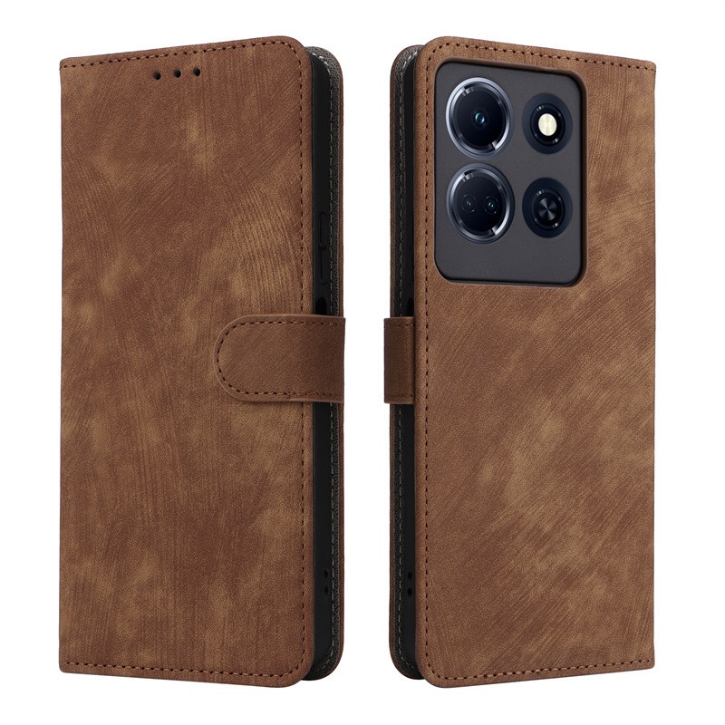 Infinix Note 30 30i VIP Pro 4G 5G Retro PU Leather Cards Slot Wallet ...