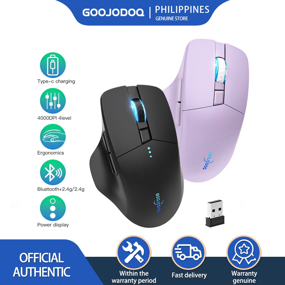 GOOJODOQ 2.4G 2000 DPI wireless gaming mouse 6-button optical sensor ...