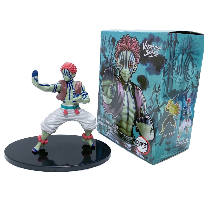 15cm Anime Demon Slayer Kimetsu no Yaiba Figure Akaza Twelve Kizuki ...