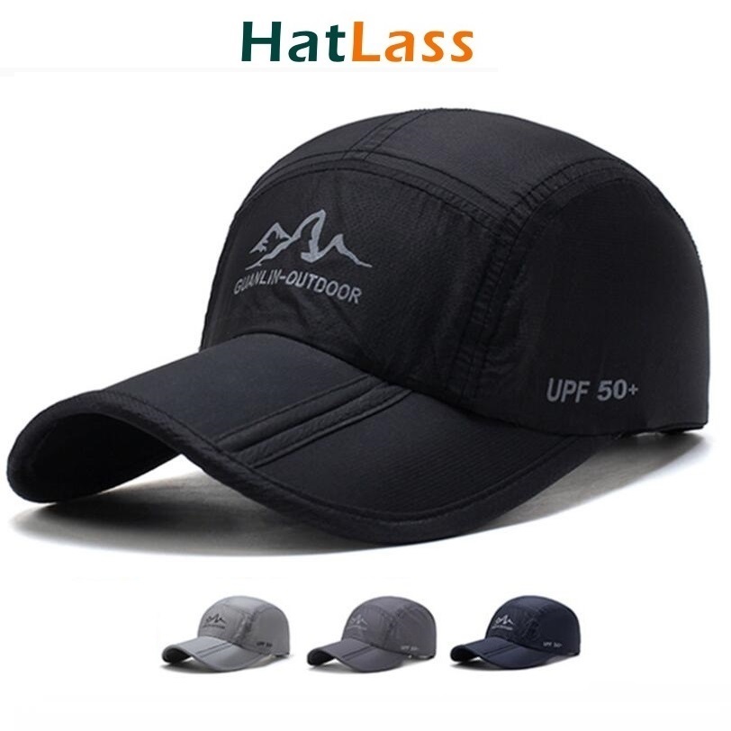 HatLass Foldable Baseball Cap Hat [Ready Stock]/ Man Portable Sports ...