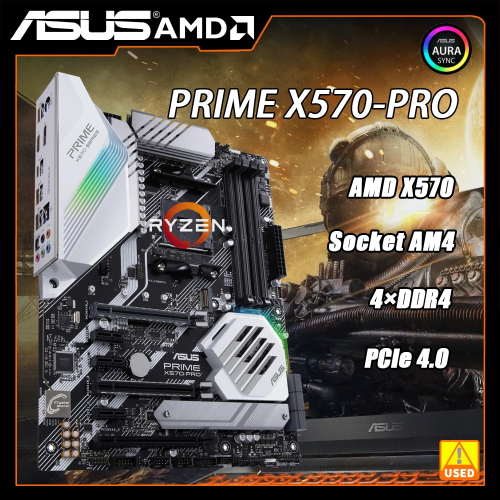 X570 Motherboard ASUS PRIME X570-PRO Parameters AMD X570 Chip Socket ...