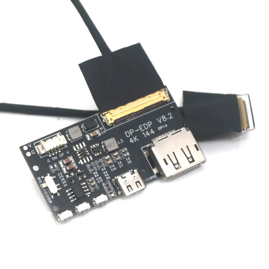 DP to EDP 4k 120HZ DIY4K driver board 4K 2K 1080 adapter board Video ...