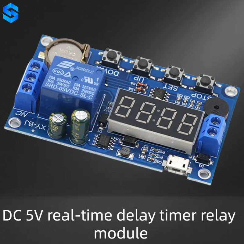 Dc 5v Real Time Delay Timer Relay Module Switch Control Clock