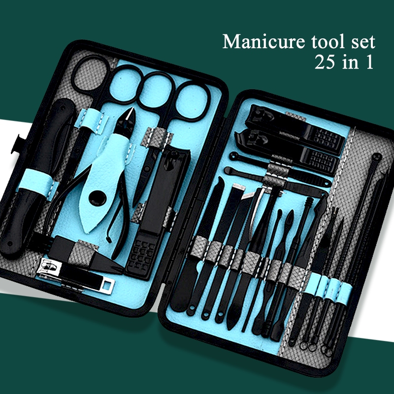 BORN PRETTY Manicure Set 10/15/25 pcs Full Function Kit Professional ...