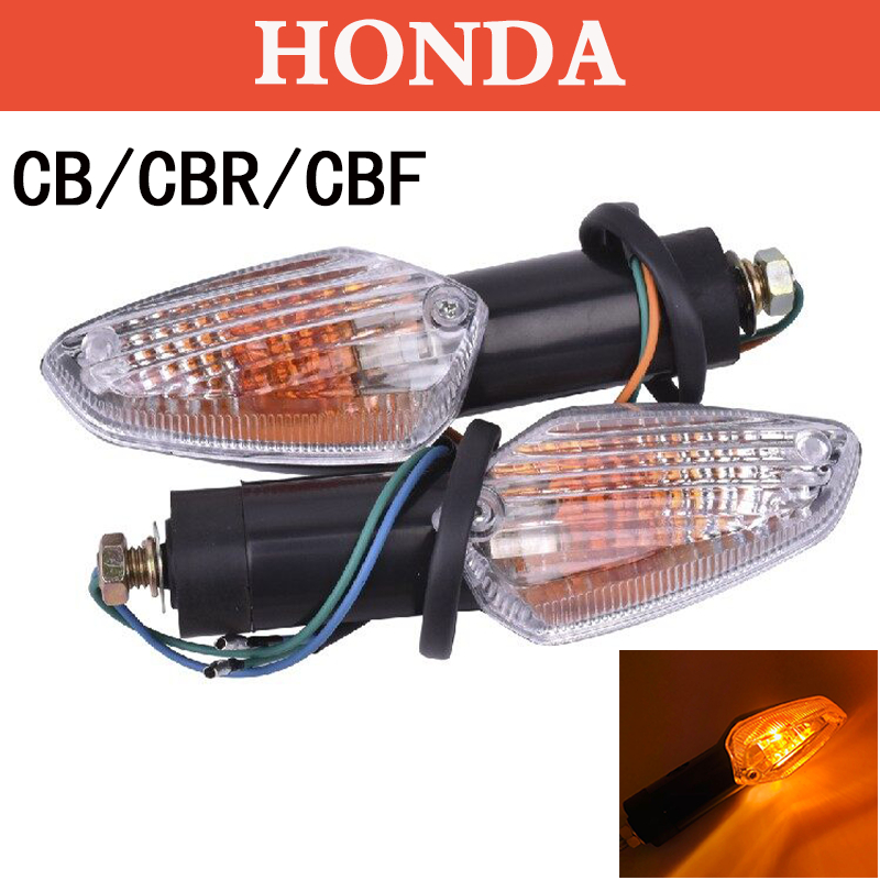 2pcs Motorcycle Turn Signal Light For HONDA CBR 150 V2 CB110 CBR 250 ...