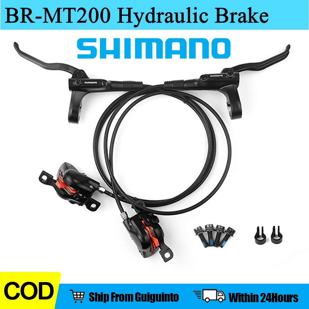 Shimano MT200 Hydraulic Brakes BR-MT200 MTB Brake Dual Piston Hydraulic ...
