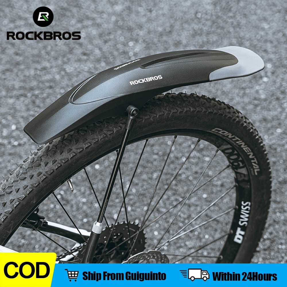 Rockbros Mountain Bike Fenders Removable Quick Release Fenders 26 27.5 29 Inch Universal Fender ...