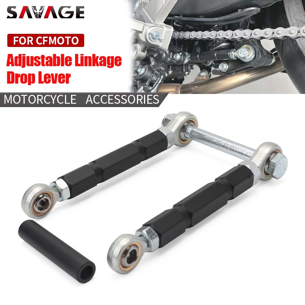 Adjustable Linkage Drop Lever Lowering Links Kit For CFMOTO 450 SR/SRS ...