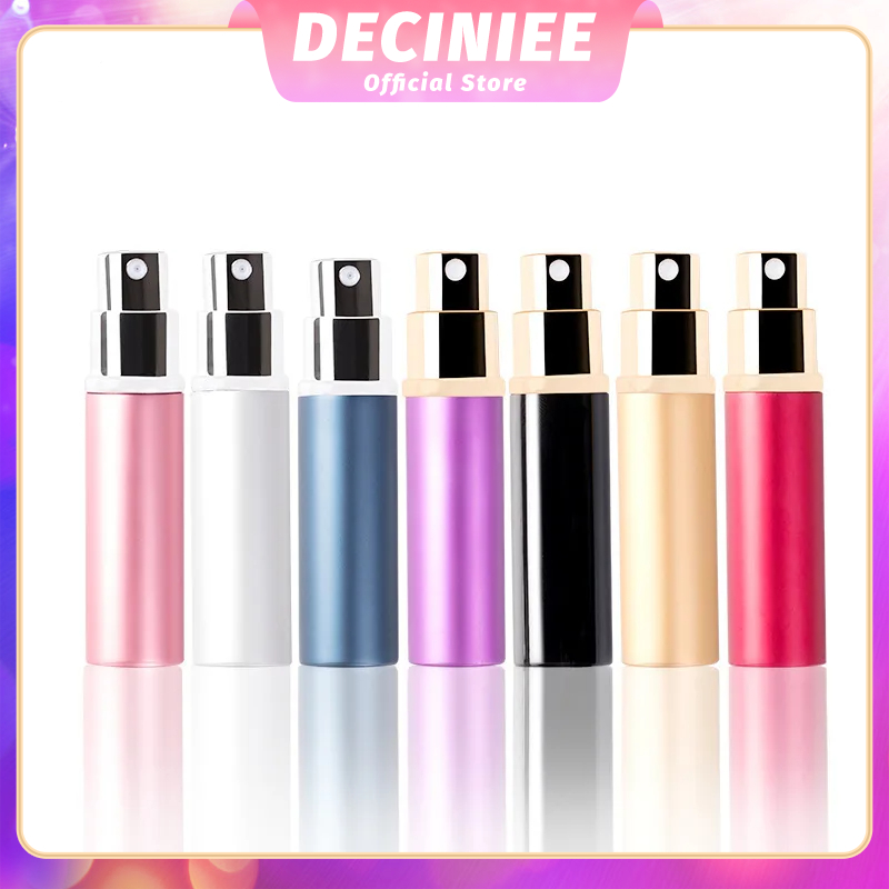 5Pcs/Set 10ml Perfume Spray Bottle Portable Mini Travel Perfume Atomizer Sprayer Durable ...