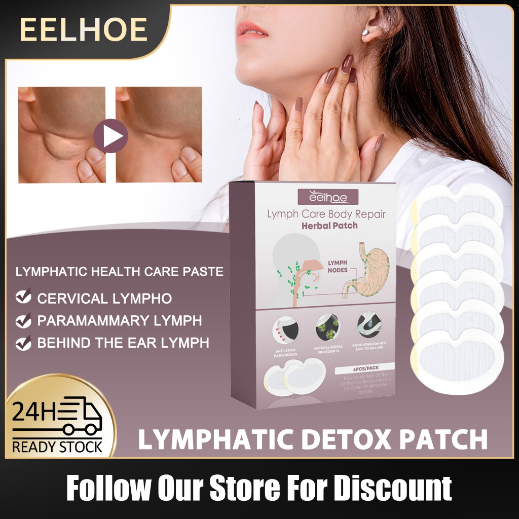 EELHOE Lymphatic Detox Patch Removal Neck Armpit Lymph Detox Breast ...