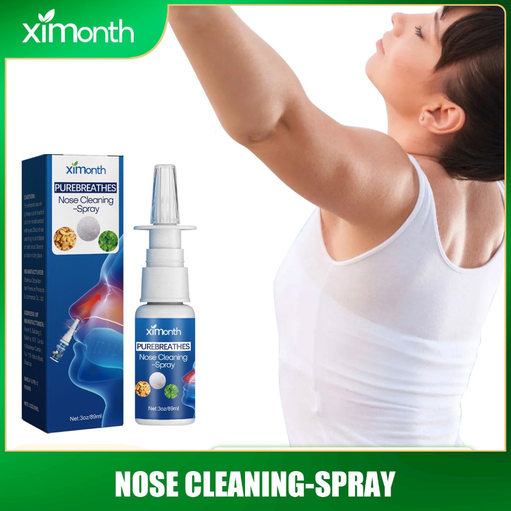 【BUY 2 FREE 1】Ximonth Nose Cleaning Sprary 89ml Nasal Wash Pot Cleaner ...