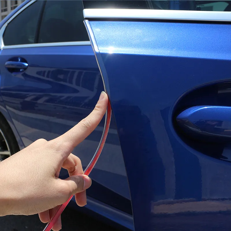Transparent Car Door Edge Protector Strip Car Scratch Guard Rubber ...