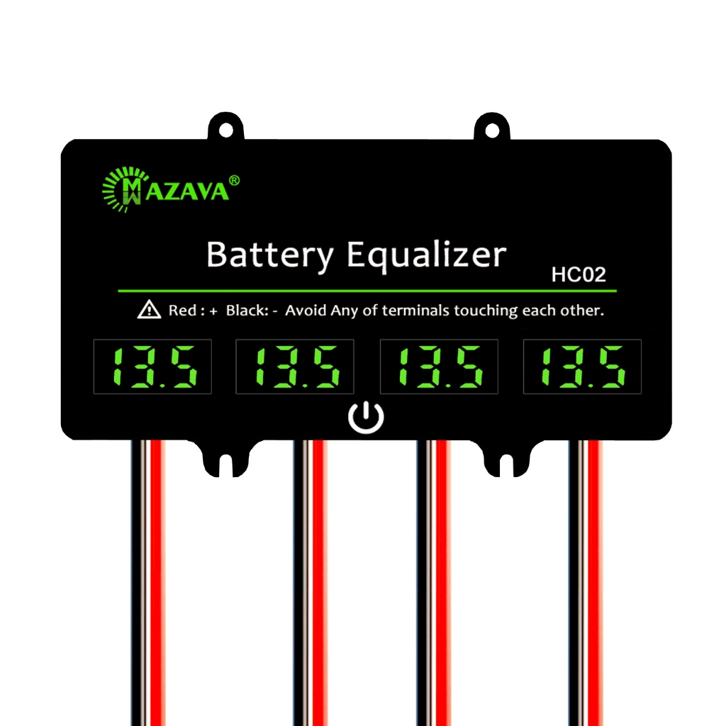 MAZAVA HC02 Battery Equalizer For 12/24/36/48V Batteries Voltage ...