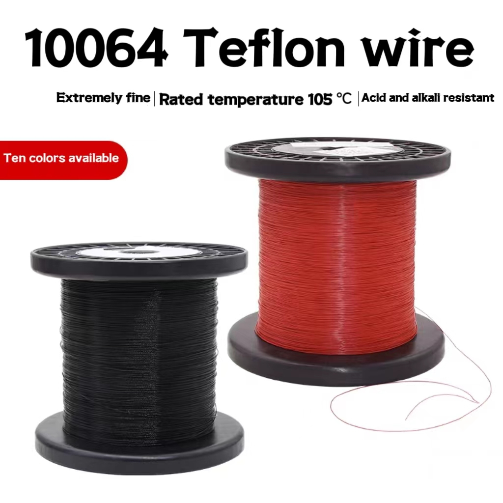 Extra fine 10064 Teflon wire electronic wire 40 36 34 32 30 28 26AWG high-temperature multi ...