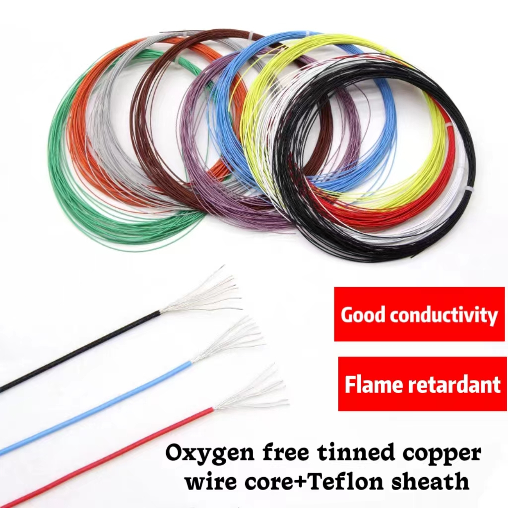 Extra fine 10064 Teflon wire electronic wire 28 AWG high-temperature ...