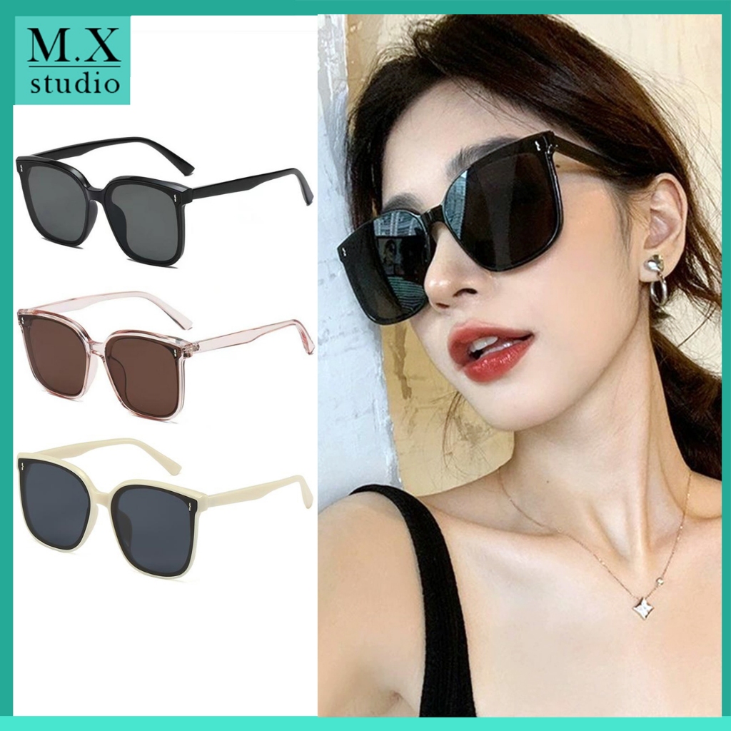 【Philippine Local】MX SUNGLASSES Korean Design Large Frame Full Rim Oversized Eyeglasses For ...