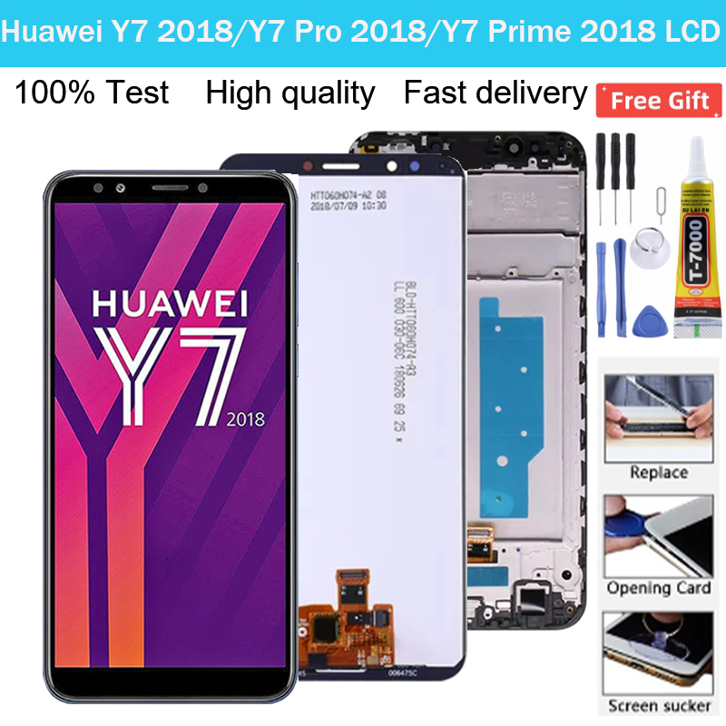 OEM For Huawei Y7 2018/Y7 Pro 2018/Y7 Prime 2018 LDN-L01,LX3,L21,LX2 ...