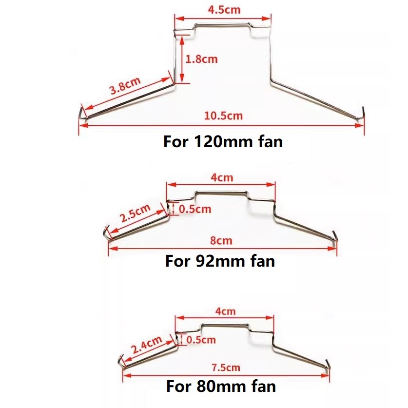 General fan mounting clips for CPU coolers | Shopee Philippines