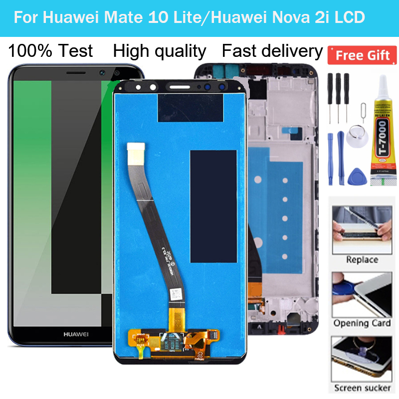 OEM For Huawei Mate 10 Lite/Huawei Nova 2i LCD Display Touch Screen ...