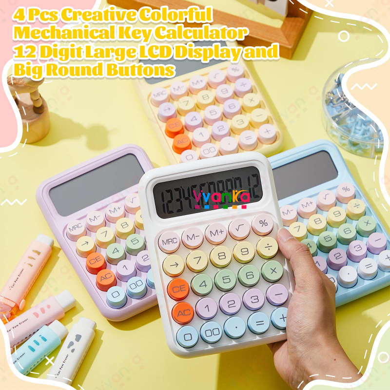 From PH Color Calculator Mechanical Large Display 12 Digit Keys ...