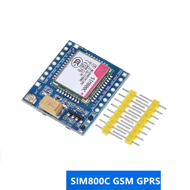 1 PC SIM800C GSM GPRS module 5V/3.3V TTL adapts STM32 C51 program with Bluetooth and TTS ...