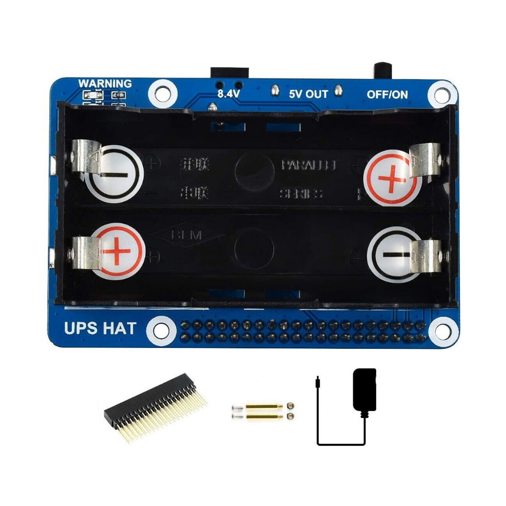5V UPS Uninterruptible Power Supply Expansion Board HAT Starter Kit for ...