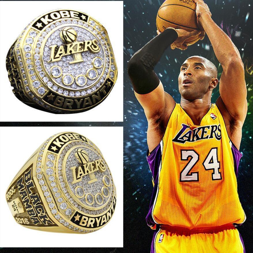 Basketball NBA Championship Ring Kobe James Lakers Bulls Heat Fans ...