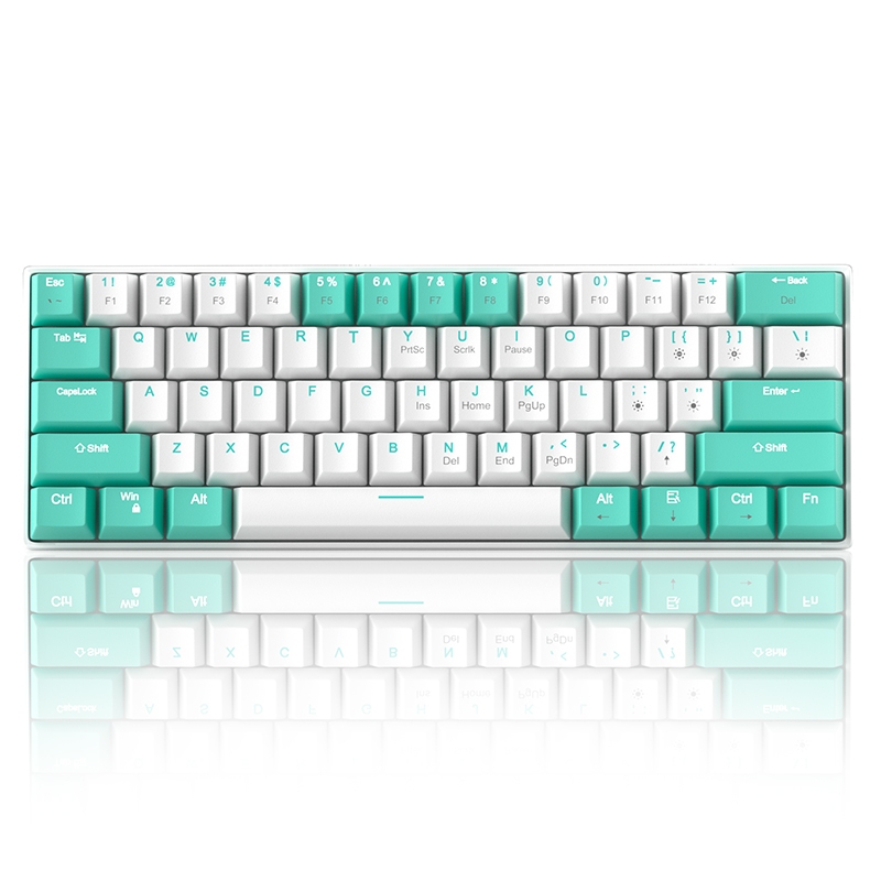 MageGee Star61 RGB Mechanical Gaming Keyboard 61Keys Hot-swappable ...