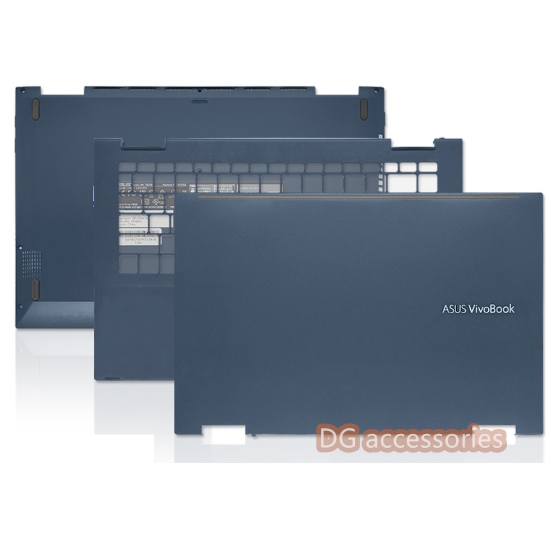 New case covers for Asus VivoBook Flip 14 TM420 420IA TP420 model A/B/C/D side case LCD Back ...