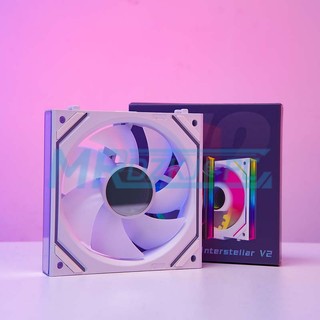 Jungle Leopard Interstellar V2 CPU Fan ARGB 120mm White Prism Lian li ...
