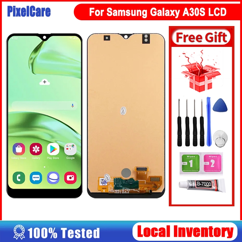 Pixelcare LCD For Samsung Galaxy A30S (SM-A307F SM-A307FN) LCD Screen ...